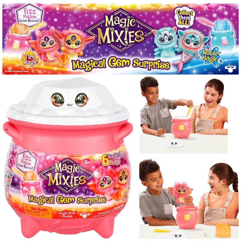 Magic Mixies Magical Gem Surprise Fire Magic Cauldron | Shopee Thailand