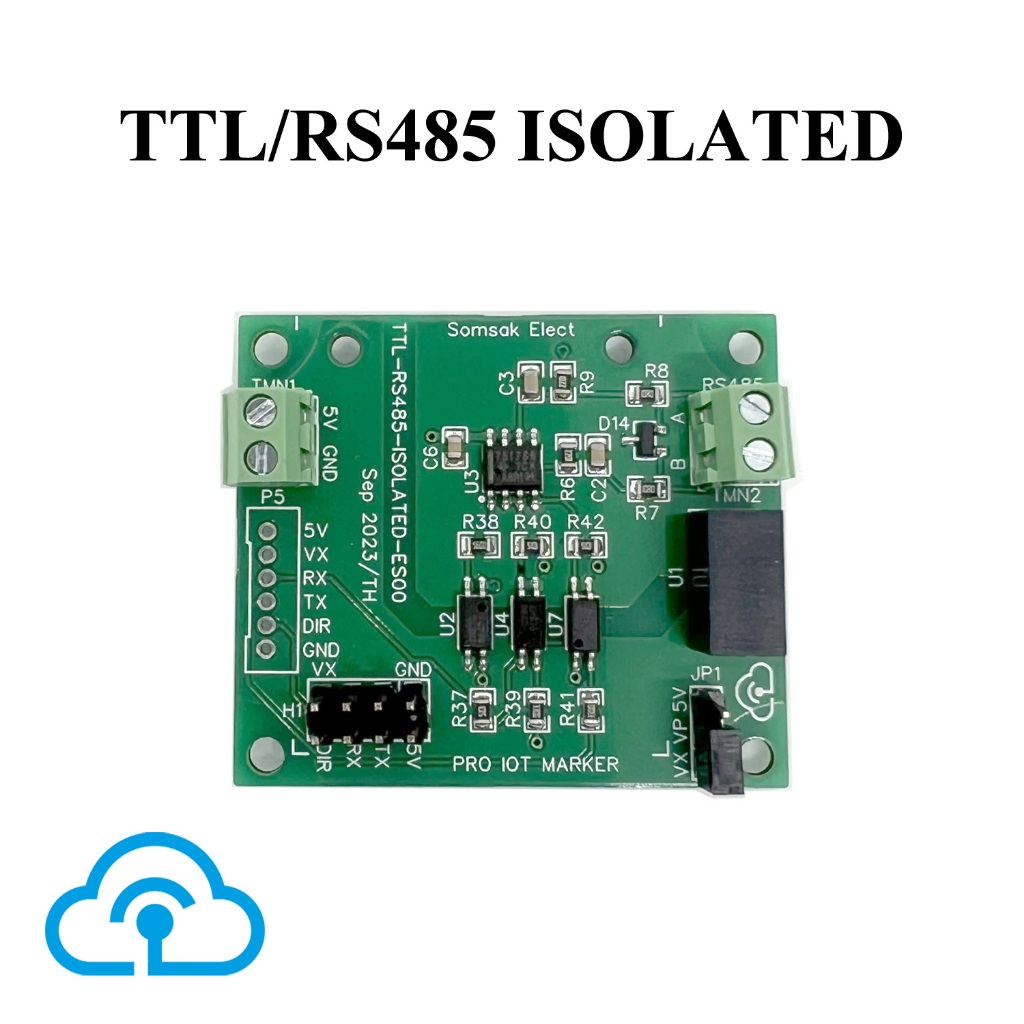 วงจรแปลงสัญญาณ TTL เป็น RS485 แบบ Isolated (TTL/RS485 ISOLATED ...