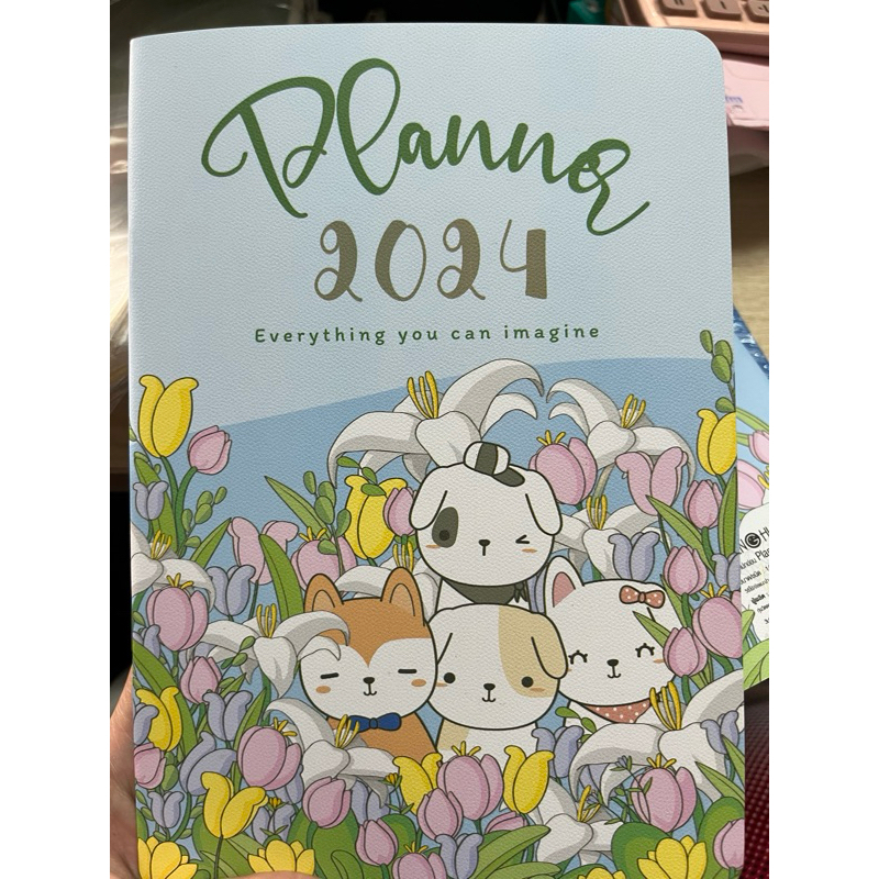 สมุดแพลนเนอร์ แพลนเยียร์ 2024 Planner A5 ปี 2567 คละลาย (ปีนี้ ...