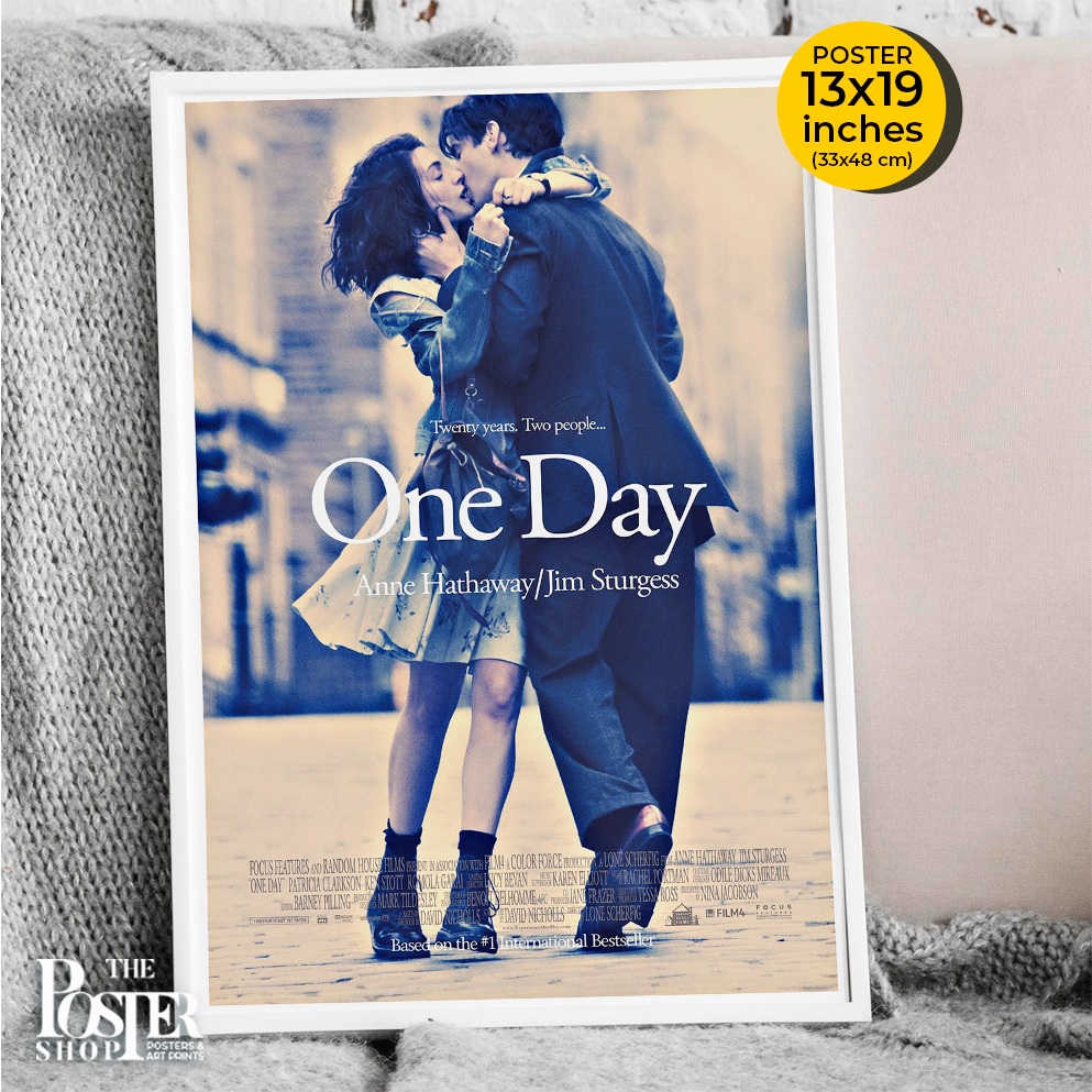 One day Poster วันเดียว วันนั้น วันของเรา Anne Hathaway, Jim Sturgess | Shopee Thailand