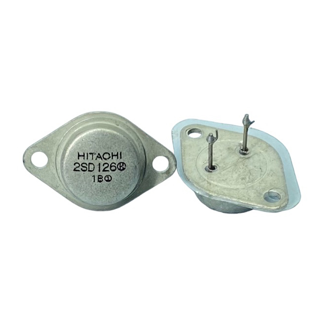 HITACHI 2SD126 SI NPN transistor TO-3 Silicon NPN Power Transistor ...