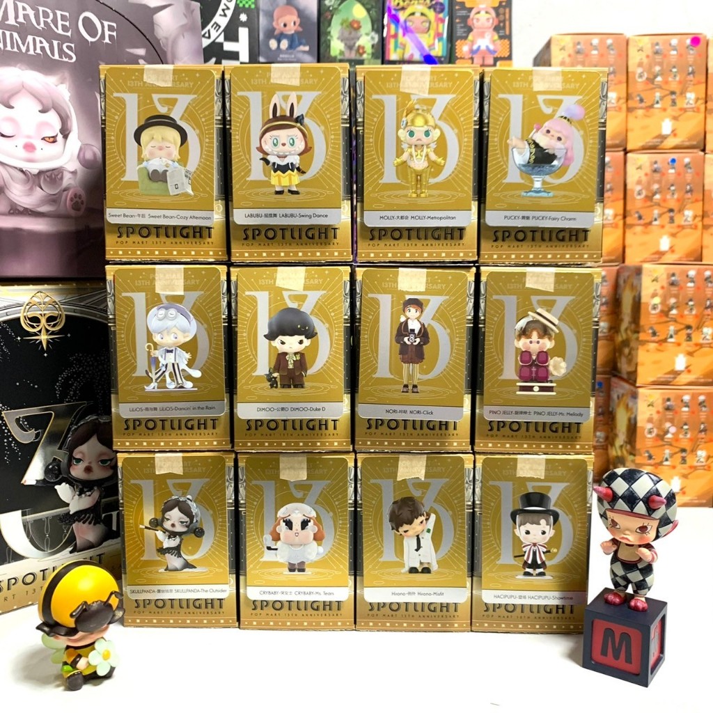 🔥พร้อมส่งจากไทย🔥 Pop MART SPOTLIGHT POP MART 13th ANNIVERSARY | ป๊อป ...