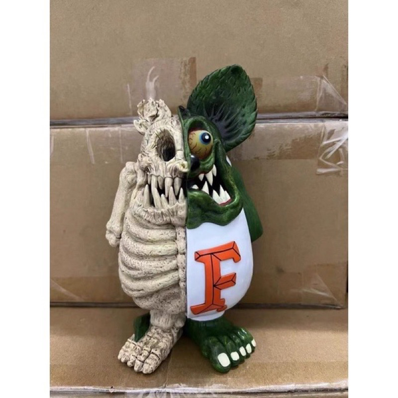RF RAT FINK Anatomy Wacky Wobbler PVC Figure 20 cm | Shopee Thailand
