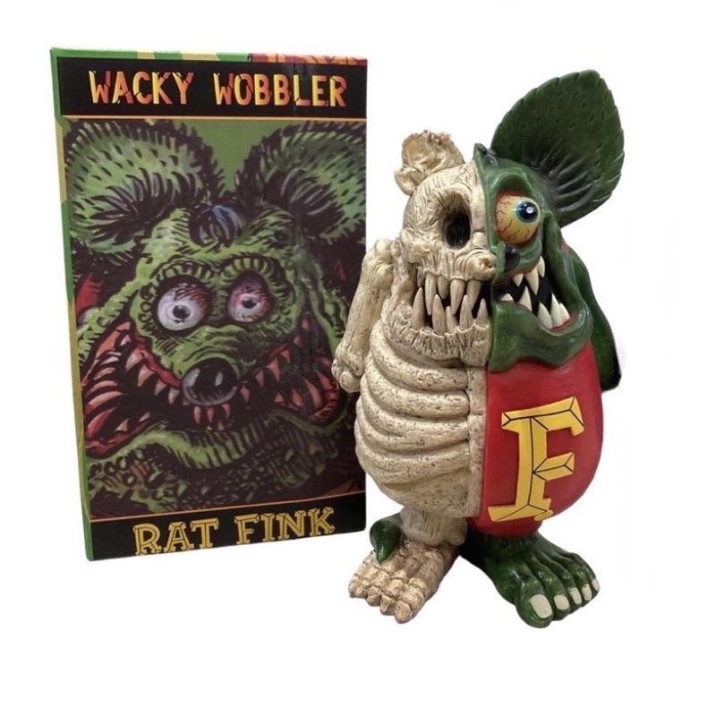 RF RAT FINK Anatomy Wacky Wobbler PVC Figure 20 cm | Shopee Thailand