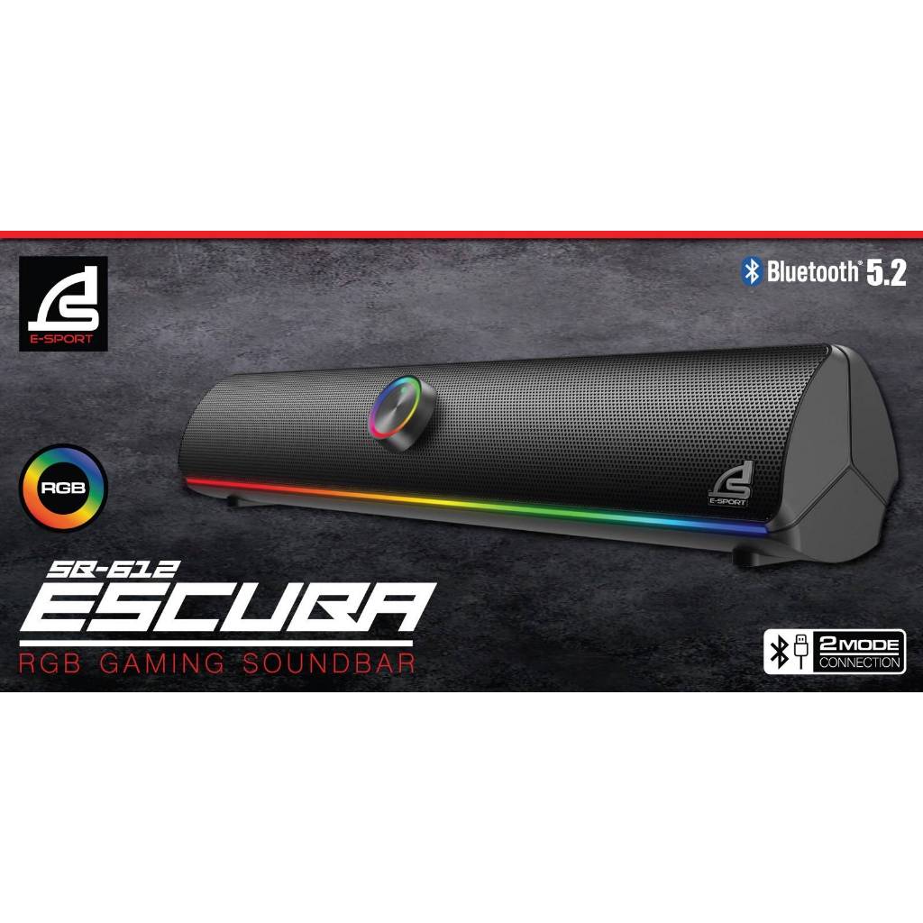 SB-612 สินค้าใหม่ รุ่น SB-612 Gaming Soundbarลำโพง Signo ESCUBA SB-612 ...