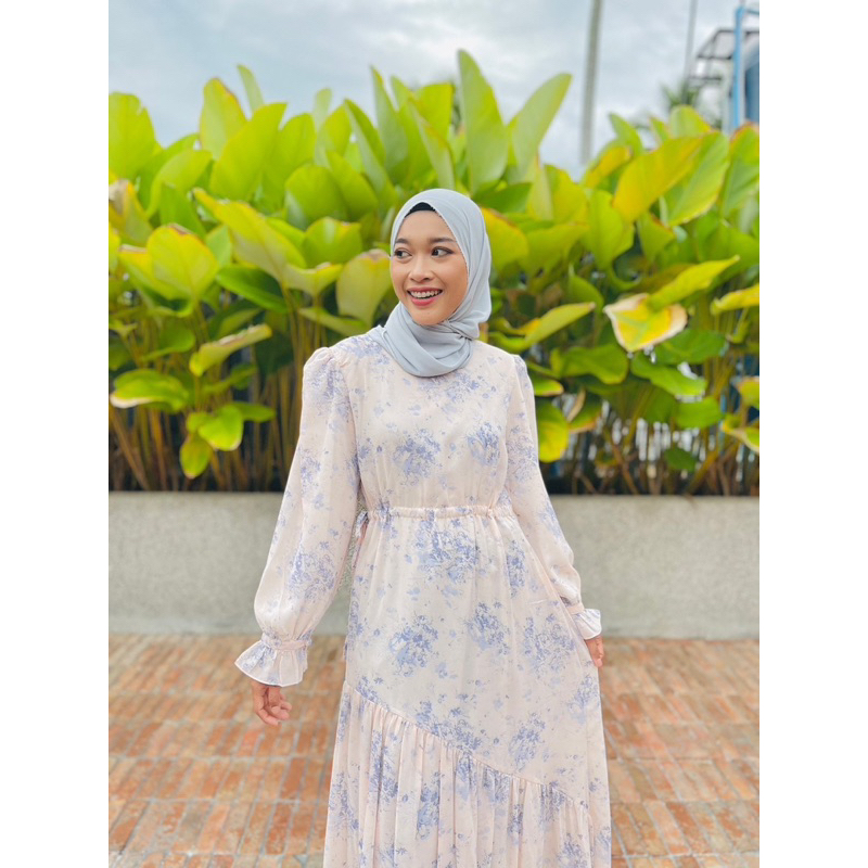 E-Shal dress เดรสชีฟองญี่ปุ่น | Shopee Thailand