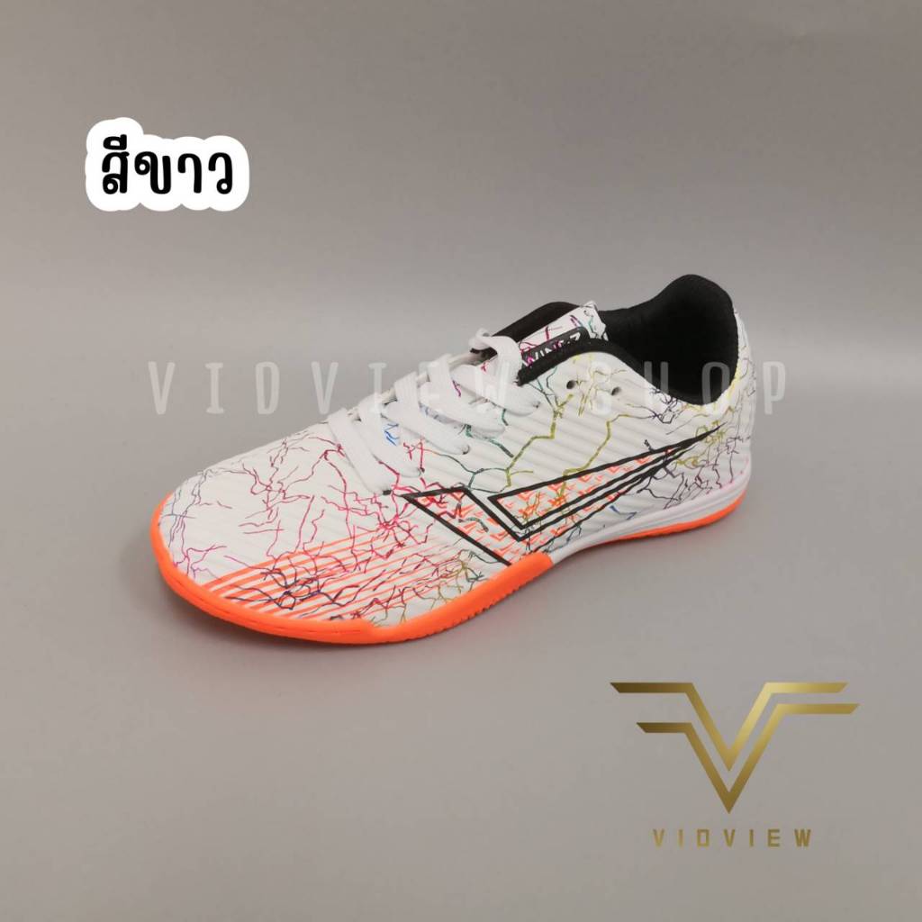 VIDVIEW !!ลดสนั่น!! รองเท้าฟุตซอล พื้นยาง WINGZ WZ2215 เบอร์ 33-45 สำหรับเล่นกีฬา | Shopee Thailand