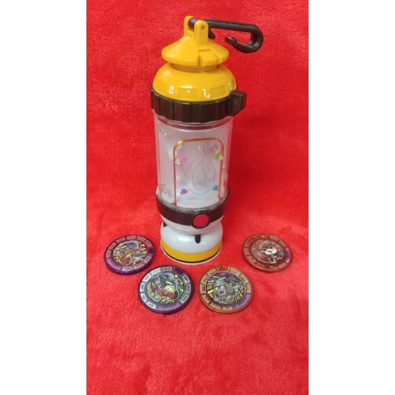 ของเล่น ตะเกียง Yokai watch : DX Yokai Pod พร้อมเหรียญ 4 อัน | Shopee ...