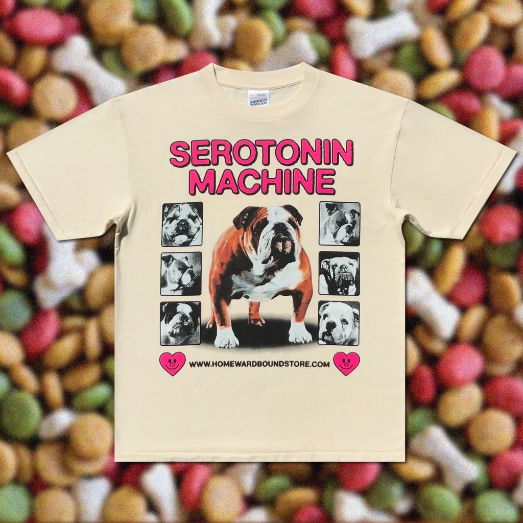 Homeward Bound เสื้อยืดคอกลม Serotonin Machine | Shopee Thailand