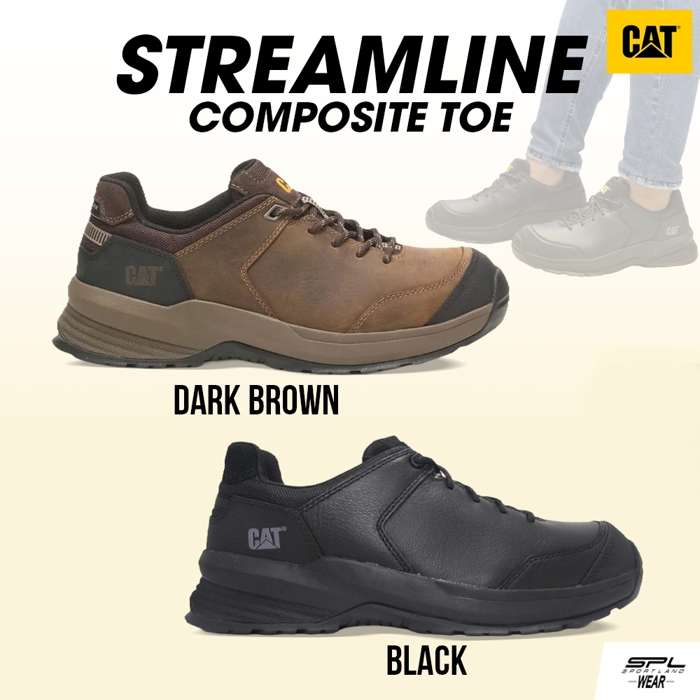 CAT Caterpillar Collection รองเท้าเซฟตี้ผู้ชาย M Streamline Composite ...