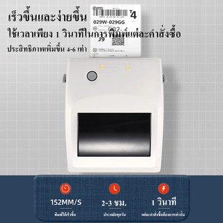 New!! 100% Xprinter XP-430B การเชื่อมต่อUSB BT เครื่องพิมพ์ใบปิดหน้ากล่องสติ๊กเกอร์ บาร์โค้ด รับ ...
