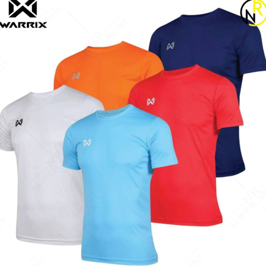 เสื้อคอกลม WARRIX WA- FBA571 เสื้อฟุตบอล ออกกำลังกาย ผ้าเบาสบาย แห้งไวไม่อับ | Shopee Thailand