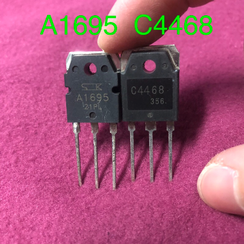 2SA1695 2SC4468 A1695 C4468 TO-3P audio Pairing tube (สินค้าในไทย ส่งเร็วทันใจ) | Shopee Thailand