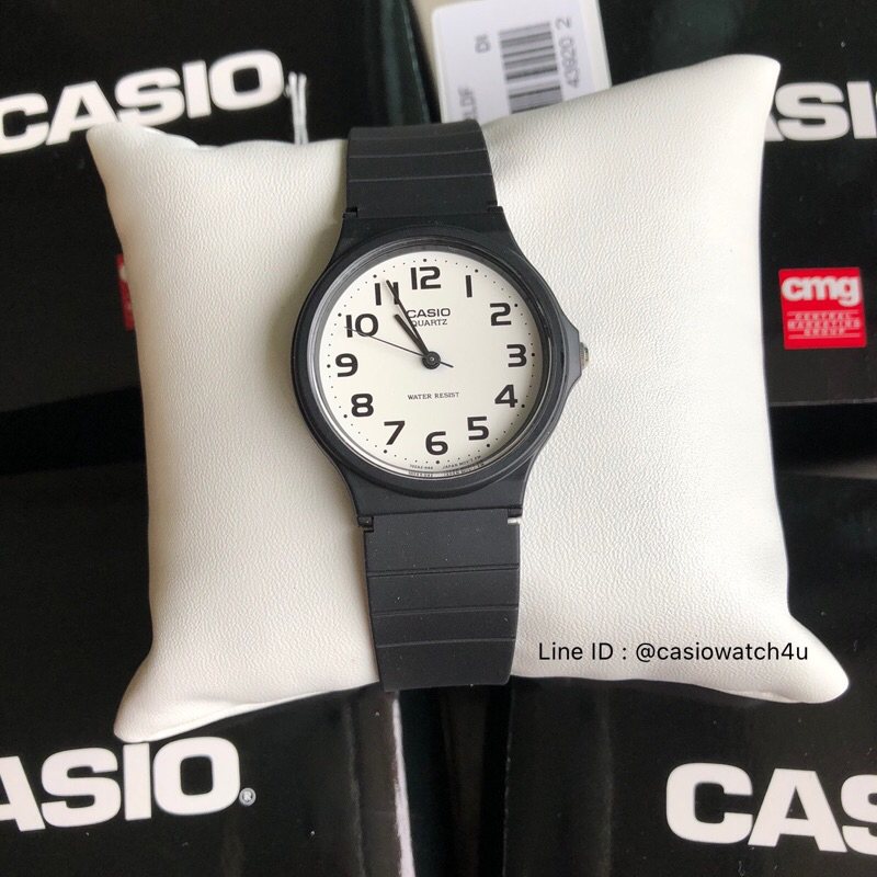 CASIO นาฬิกา ของแท้ ประกัน CMG สไตล์ Minimal UNISEX 35mm รุ่น MQ-24 ...