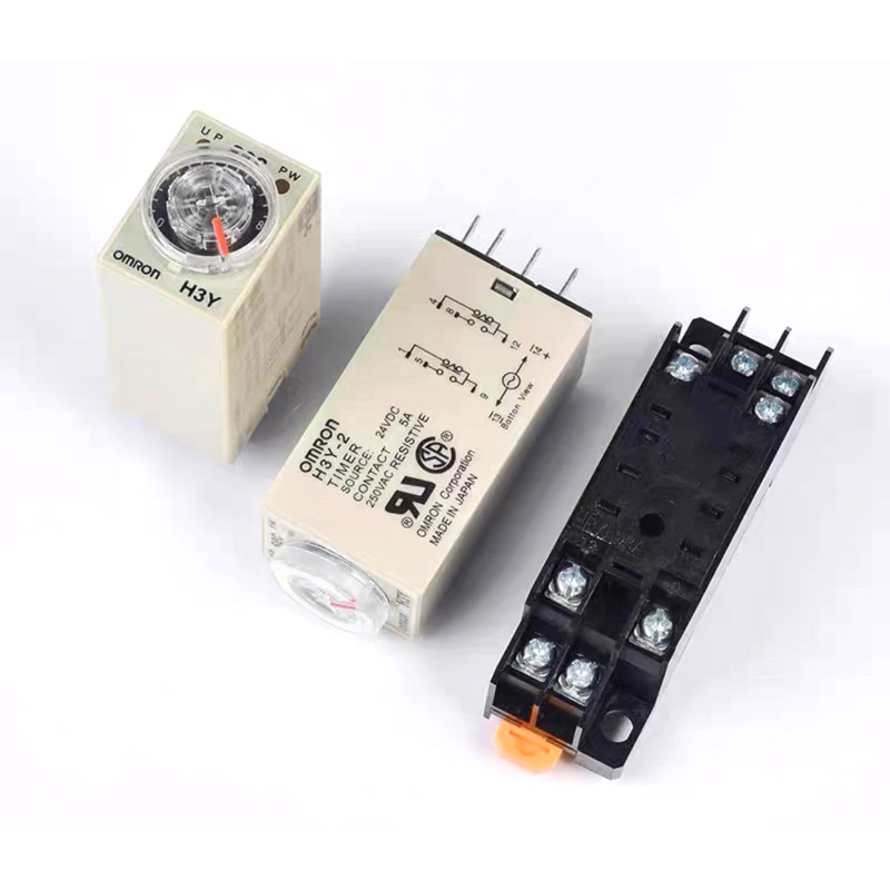 ทามเมอร์ H3Y-2. 220VAC Omron พร้อมซ็อกเก็ต 1S 3S 5S 10S 30S 60S 5M 10M 30M 60M | Shopee Thailand
