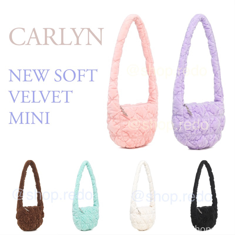 CARLYN New Soft Velvet Mini รุ่นใหม่ ของแท้ นำเข้าจากเกาหลี | Shopee ...