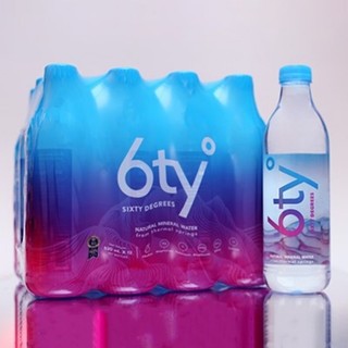 6ty Degrees Mineral Water น้ำแร่ซิกตี้ ดีกรี น้ำแร่ | Shopee Thailand