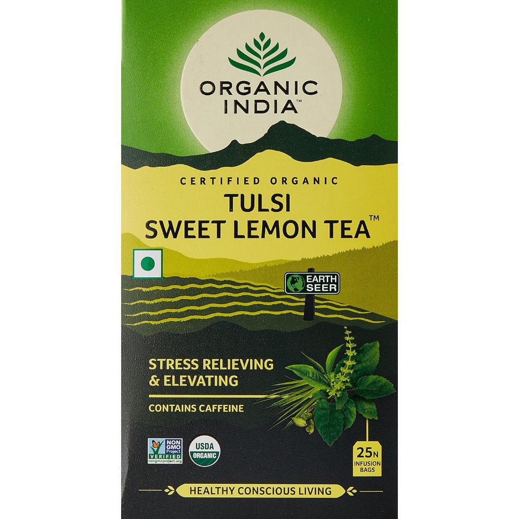Organic India - Tulsi Sweet Lemon Tea | Shopee Thailand