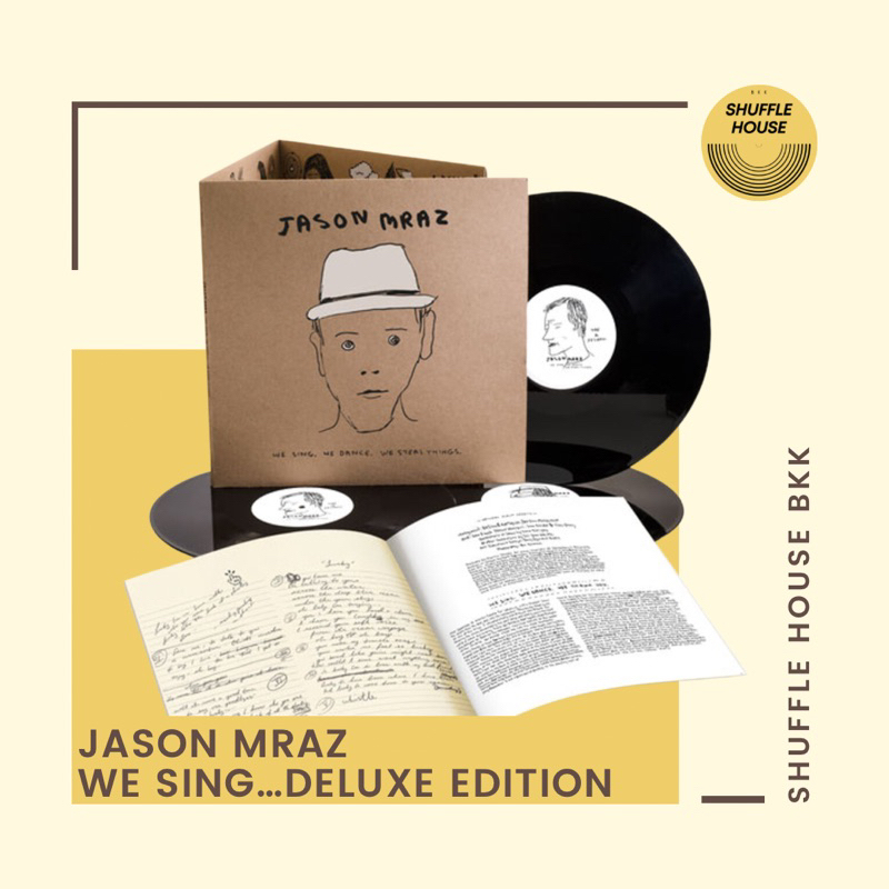 (จัดส่งฟรี) Jason Mraz We Sing. We Dance. We Steal Things. Deluxe ...