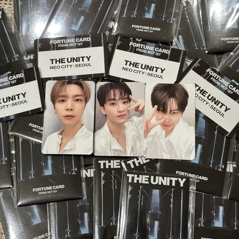 พร้อมส่ง NCT127 UNITY - Fortune Scratch Card Set | Shopee Thailand