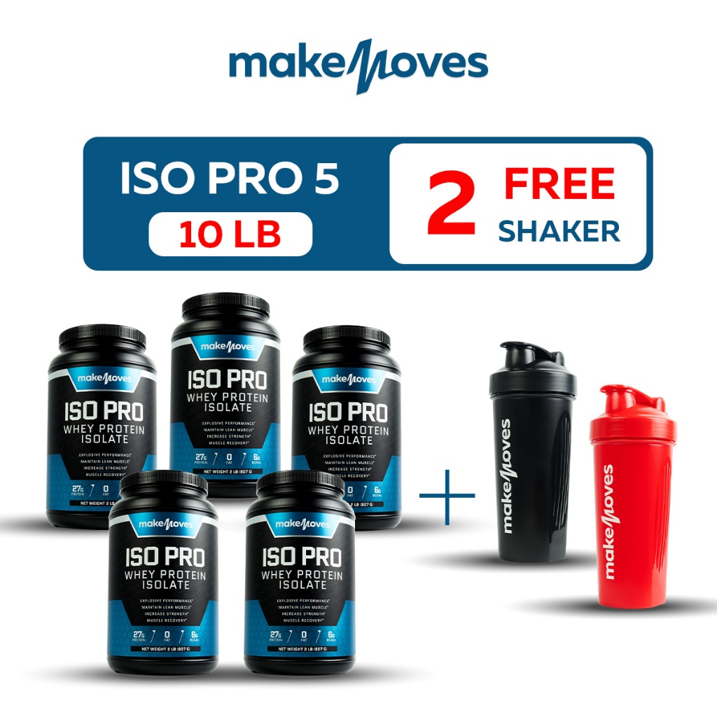 Iso Pro Whey Protein Isolate MakeMoves สูตรลีน | Shopee Thailand