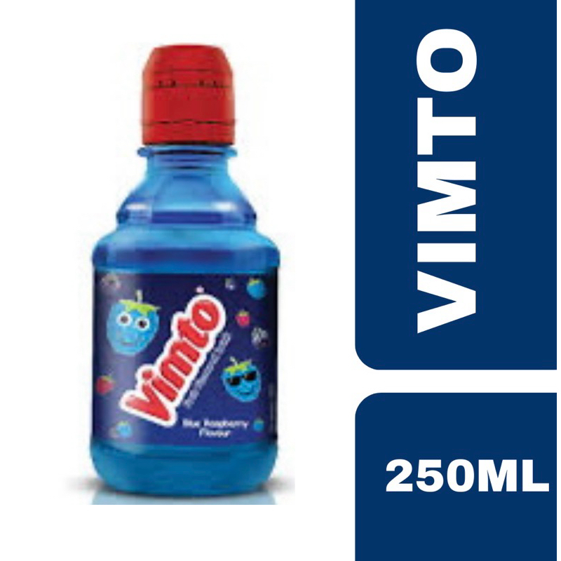 Vimto Blue Raspberry Drink Pastic (Bottle)250ml++ วิมโต้ บลู ราชเบอรรี่ ...
