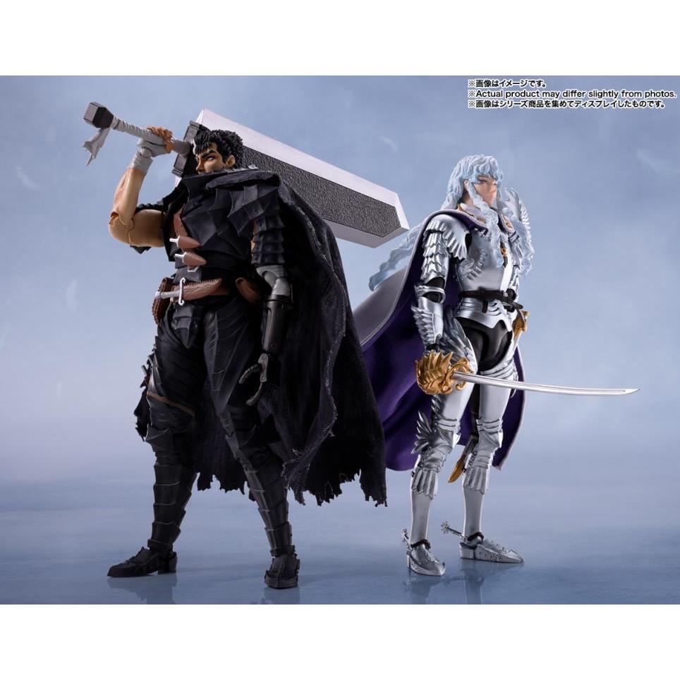 Bandai SHF Guts Berserker Armor Berserk & Griffith (Hawk of Light ...