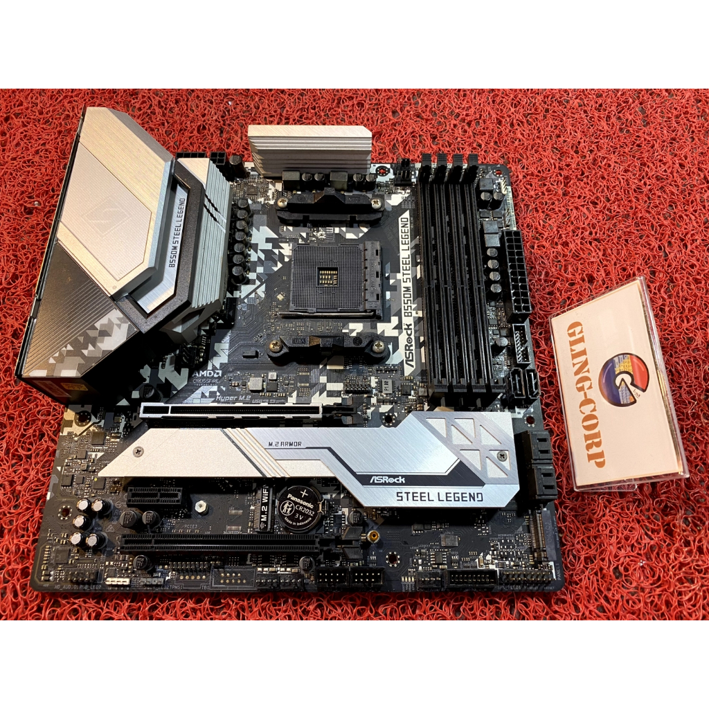 AM4 MAINBOARD ASROCK 500S RAM 4 SLOT mATX - หลายรุ่น / B550M / | Shopee ...