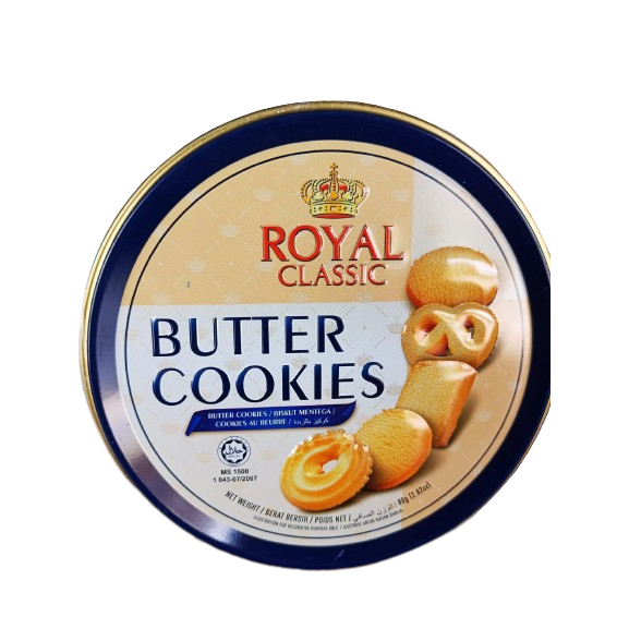 Royal Classic Butter Cookies (80g) คุกกี้กระป๋อง | Shopee Thailand