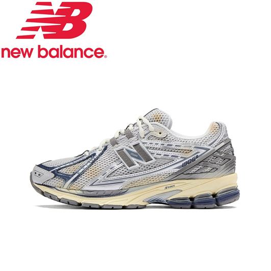 【ของแท้ 100%】New Balance NB 1906R M1906RTI Running shoes gray silver ...