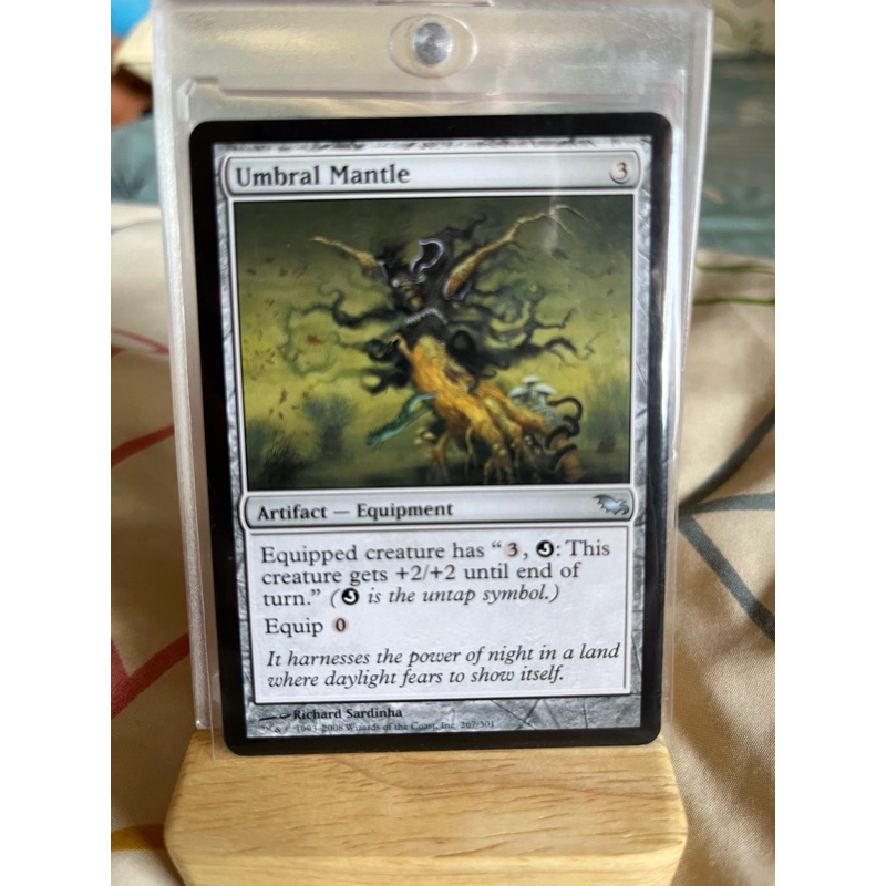 การ์ด MTG Umbral Mantle Artifact Magic the Gathering EDH รุ่น SHM สภาพ ...