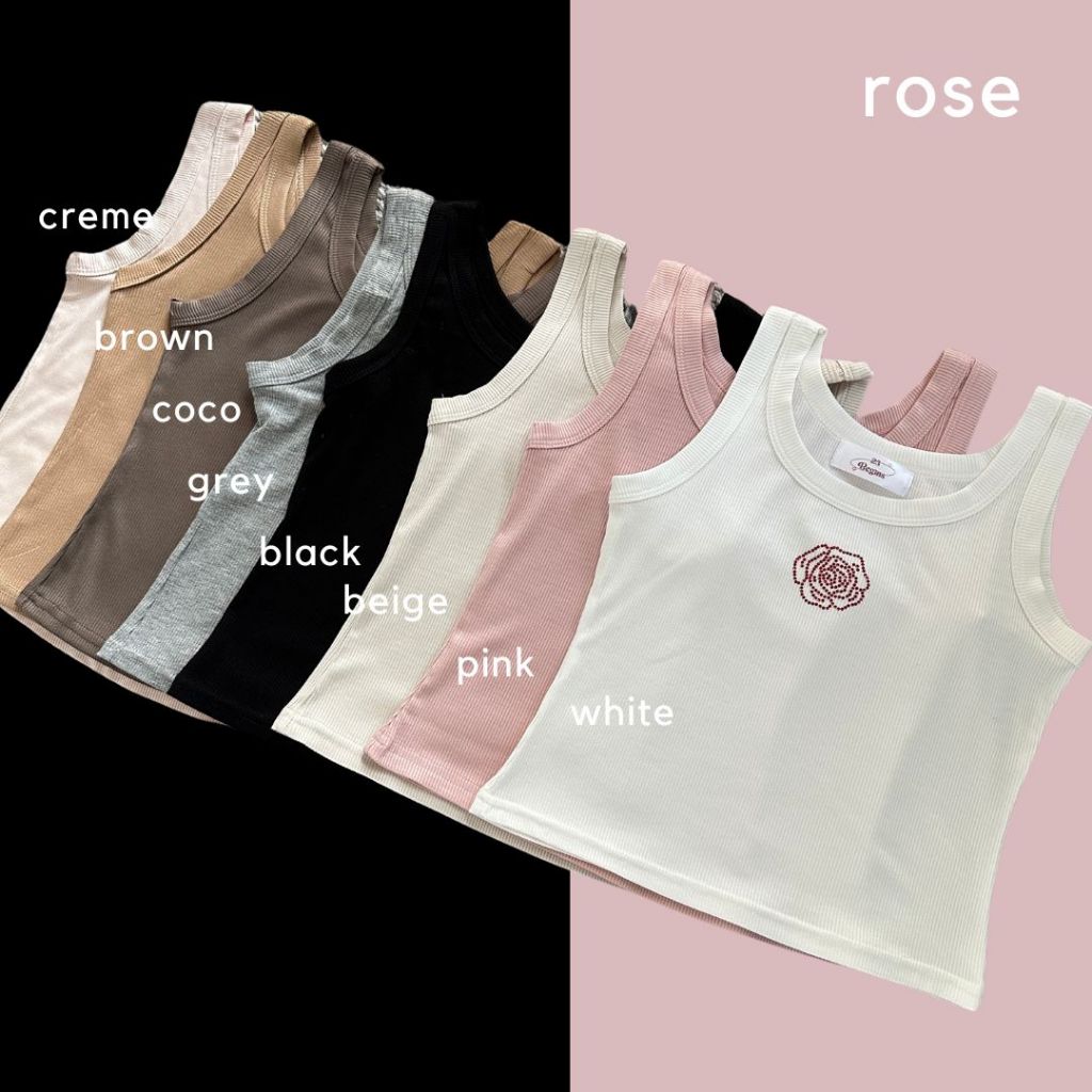 Pop Up Tank เสื้อกล้ามเลือกลายได้ (1808-1 AA) | Shopee Thailand