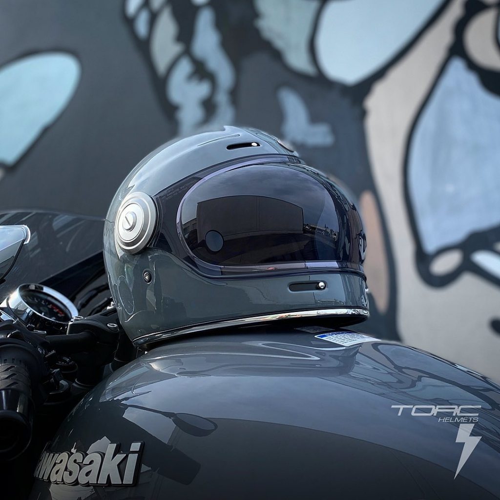 หมวกกันน็อค TORC T1 สไตล์คลาสสิค วินเทจ แบรนด์ USA | Shopee Thailand