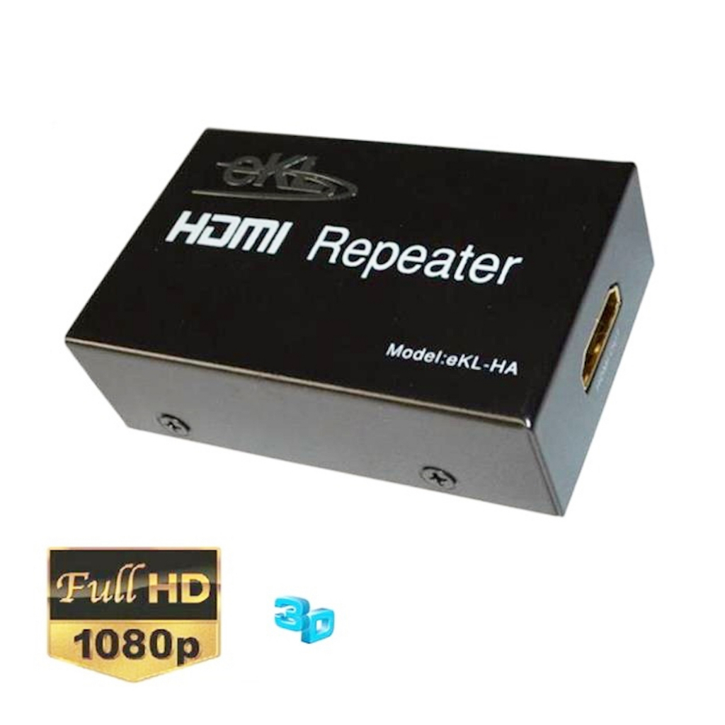 ekl HDMI Repeater 50M ต่อกลาง ขยายสัญญาณ สาย HDMI 2เส้น | Shopee Thailand