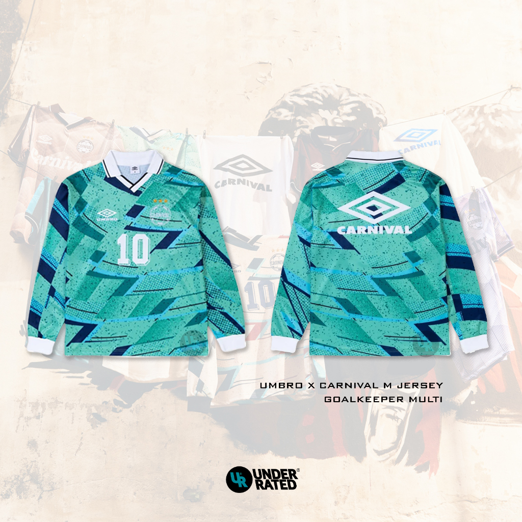[สินค้าพร้อมส่ง] เสื้อ Jersey UMBRO x CARNIVAL® Collection | Shopee Thailand