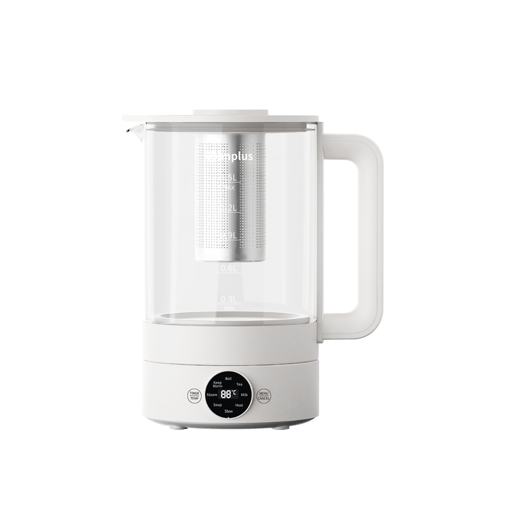 Simplus หม้อเพื่อสุขภาพ 1.5L ใช้ในครัวเรือน มัลติฟังก์ชั่น ตัดไฟอัตโนมัติ ใช้ในออฟฟิศ กาต้มน้ำชา ...