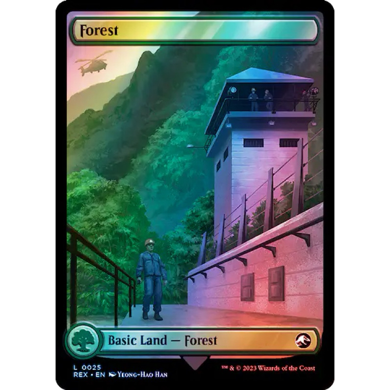 MTG (REX) Forest (Universes Beyond: Jurassic World Collection) (C ...