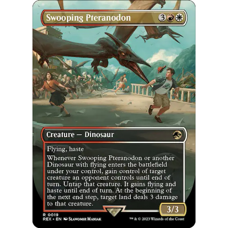 MTG (REX) Swooping Pteranodon (Universes Beyond: Jurassic World ...