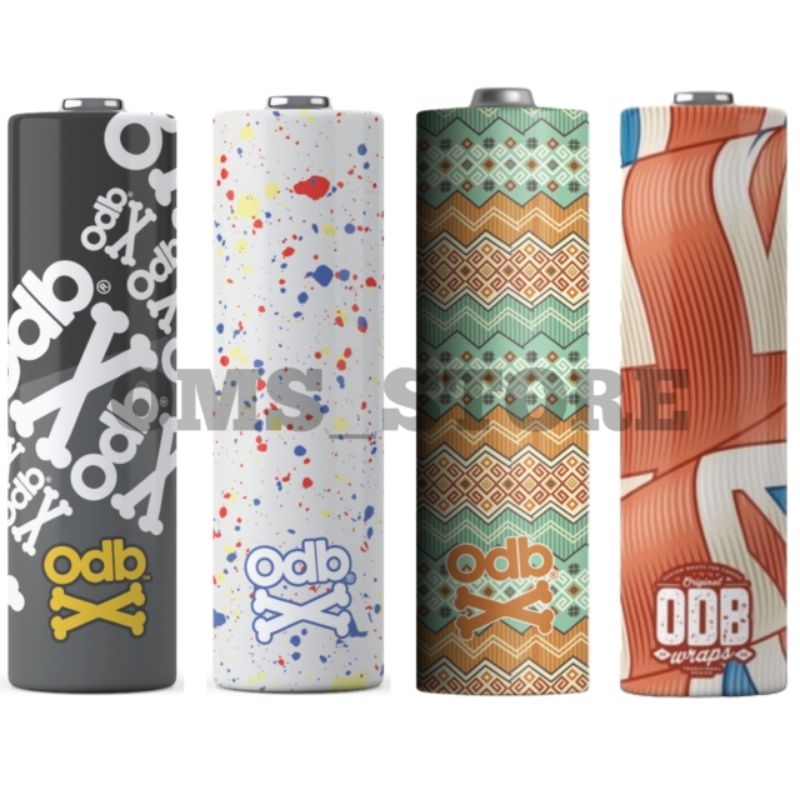 (พร้อมส่ง)ODB WRAPS 🇬🇧[ปลอกหุ้มถ่าน18650]🇬🇧 Vol.3 ของแท้100%🔥 | Shopee ...