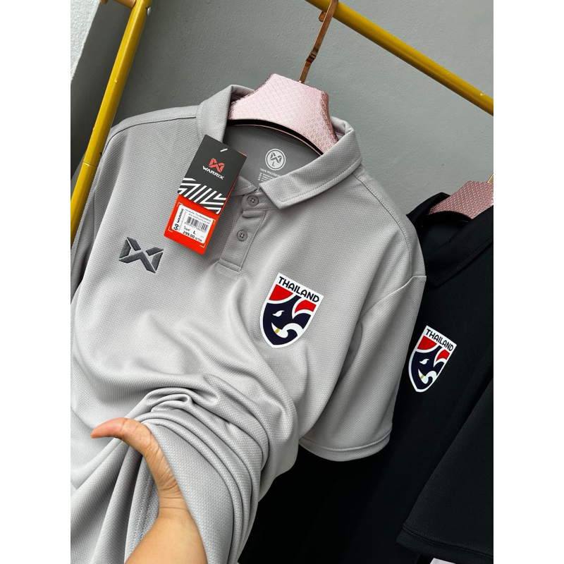 เสื้อโปโลwarrix รุ่นPinพร้อมโลโก้ทีมชาติแบบสี | Shopee Thailand