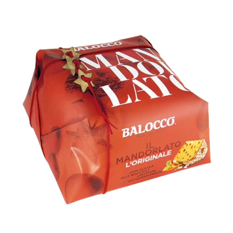 บาลอคโค่ ปาเน็ตโทน เคลือบน้ำตาล&อัลมอนด์ ห่อกระดาษ 1 กก. - Panettone ...