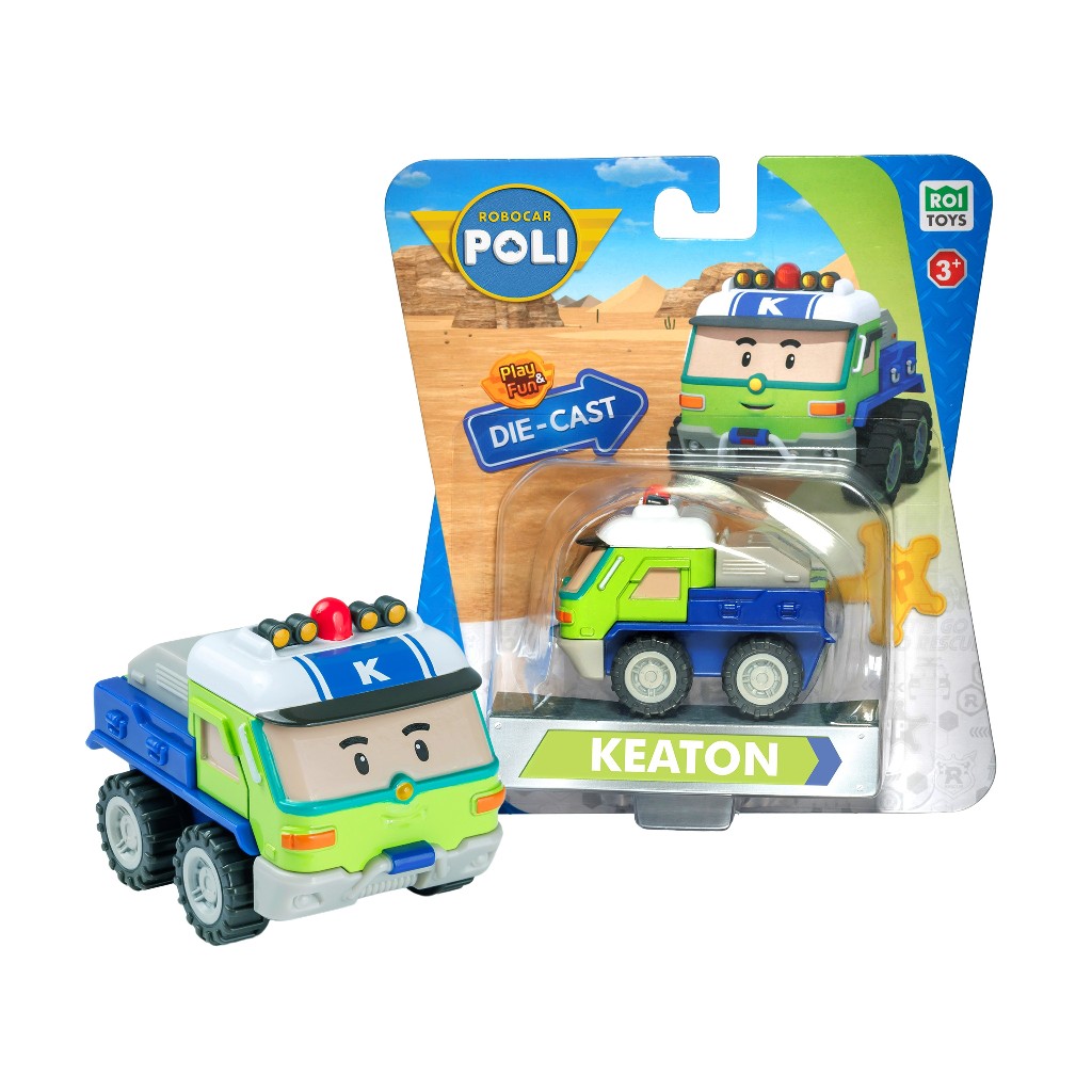 ROBOCAR POLI KEATON DIE-CAST ของเล่นรถโมเดลเหล็กโรโบคาร์ โรโบคาร์โพลี ...