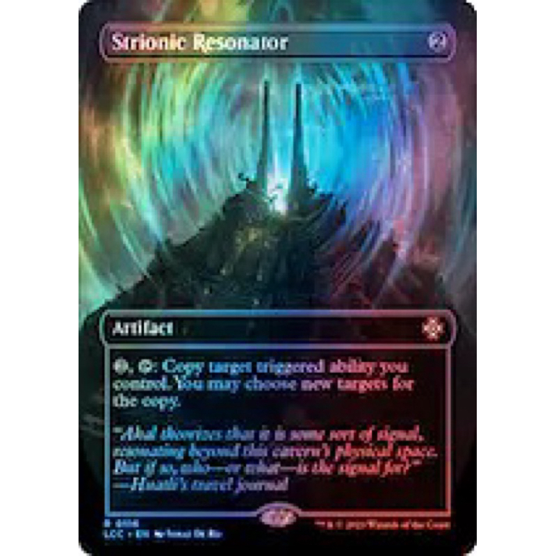 MTG (LCC) Strionic Resonator (Borderless Box Topper) (R) | Shopee Thailand