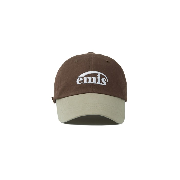 Emis New Logo Denim Ball Cap, Big Logo Ball Cap, Wappen Ball Cap, Pigment, EP13, Cotton Brushed ...
