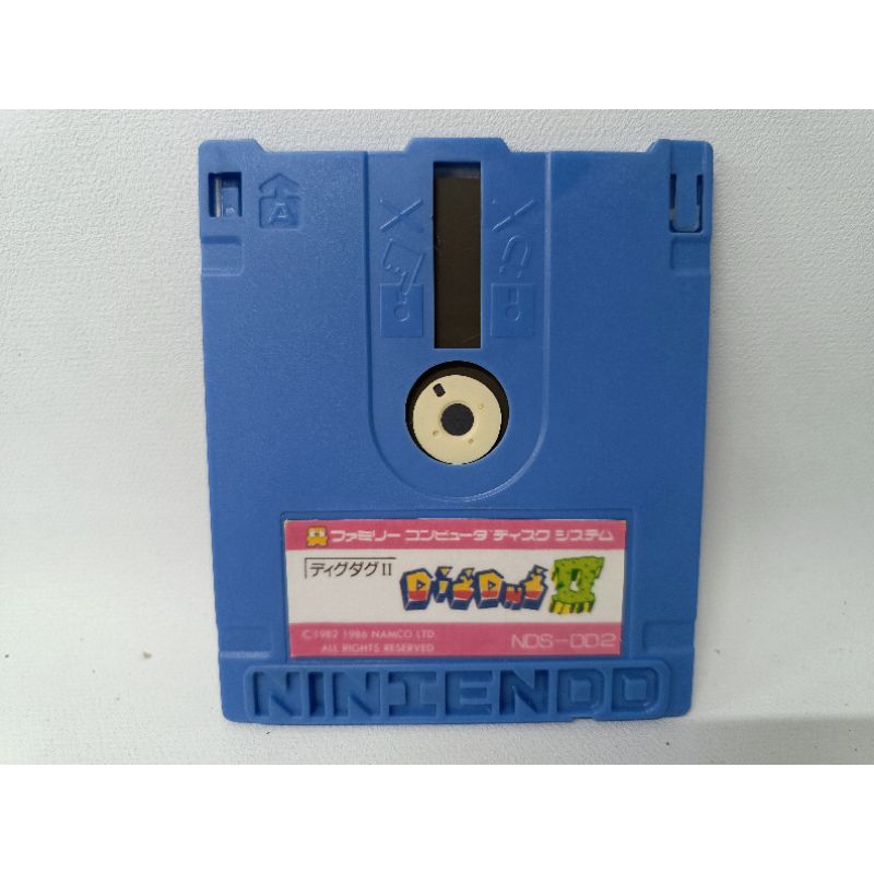 FDS หรือ ดิสแดง Famicom Disk System Fc เกม หน้าA ดิ๊กดั๊ก 2 หน้าB ...