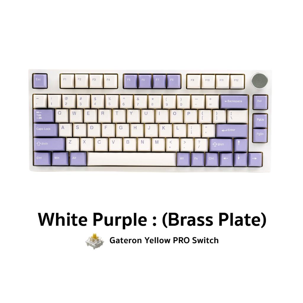 Keydous NJ80 Wireless Mechanical Keyboard 75% คีย์บอร์ดไร้สาย (รับ ...