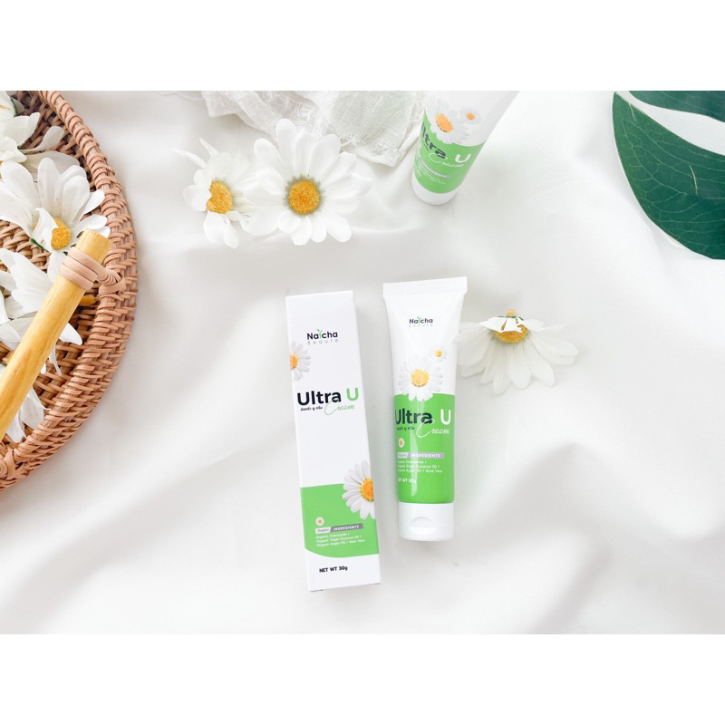 [กรอกโค้ด INC855WX ลด 20%] Natcha UltraU ณัชชาอัลตร้ายูครีม 1 หลอด ครีมบำรุงผิว เพิ่มความชุ่ม ...