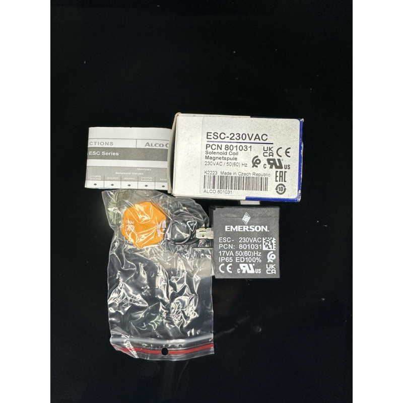 Emerson Solenoid Coil ESC-230VAC / 50 Hz,Part No. 801031 | Shopee Thailand
