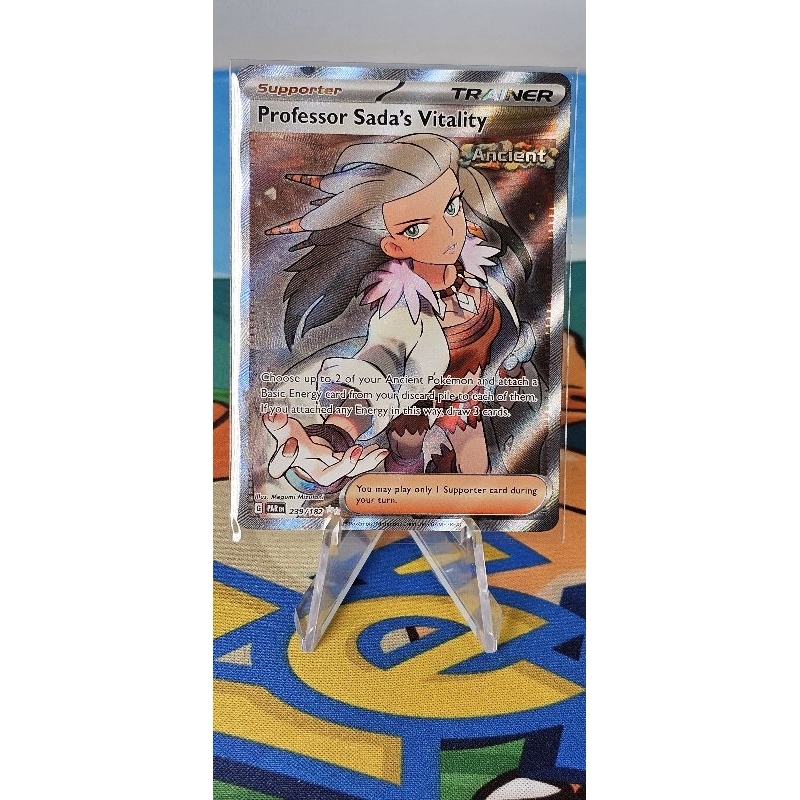 Pokemon Card "Professor Sada's Vitality Trainer 239/182" ENG Paradox ...