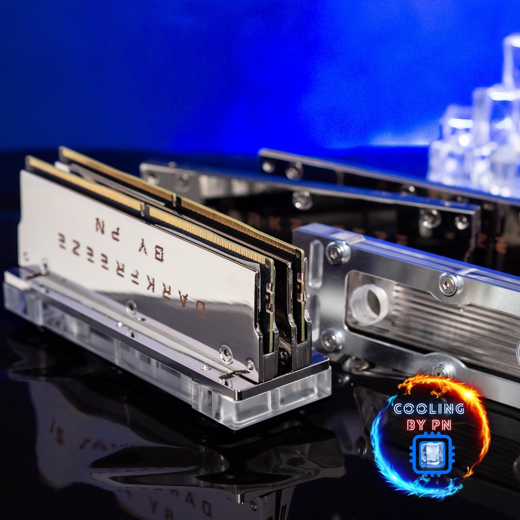 RAM Heatsink DDR4/DDR5 DRAK FREEZE BY PN ฮีตซิงค์แรม/พร้อม Water Block ...